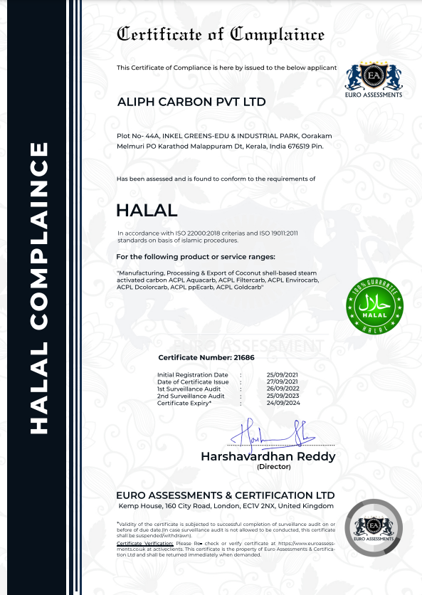 Aliph Activated Carbon - leading manufacturer and exporter of high ...